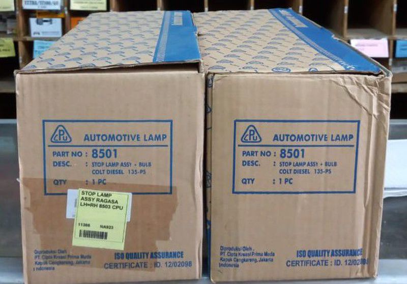 Stop lamp assy ragasa lh=rh 8503 cpu