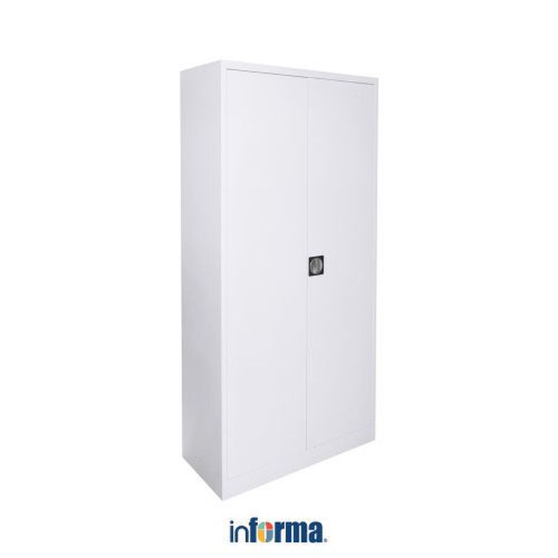 Informa Carter Lemari Arsip Kantor Metal 2 Pintu - Putih