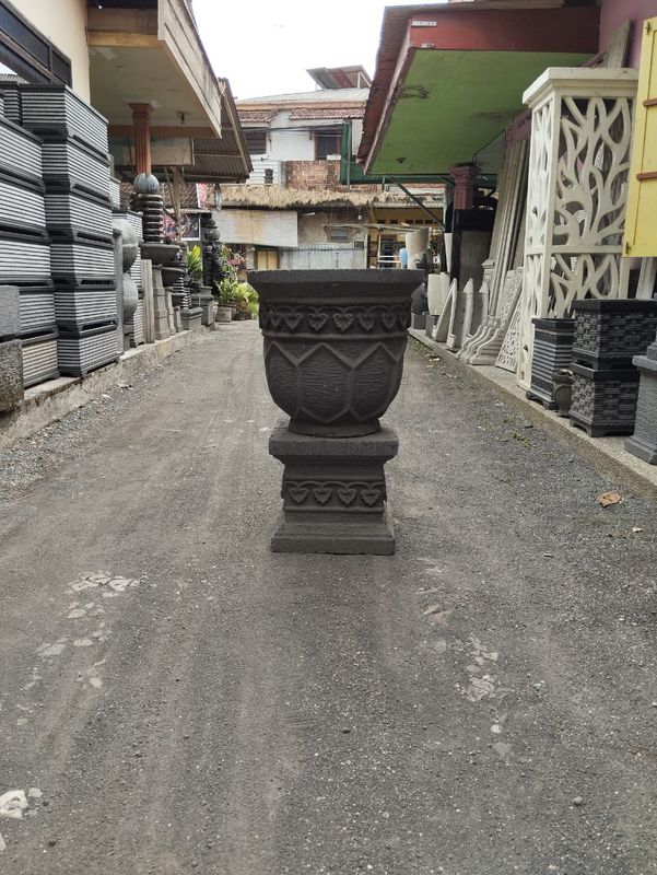 Pot DKP Kembang Kecil + Umpak