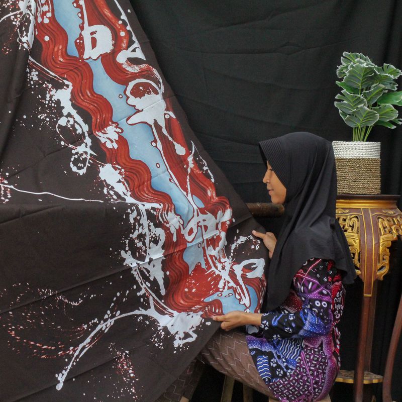 Kain Batik Jogja - Batik Asli Kontemporer - katun halus premium