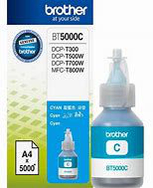 TINTA PRINT BROTHER BT 5000 C - CYAN DCP T310 T510W T710W MFC T810W T910W