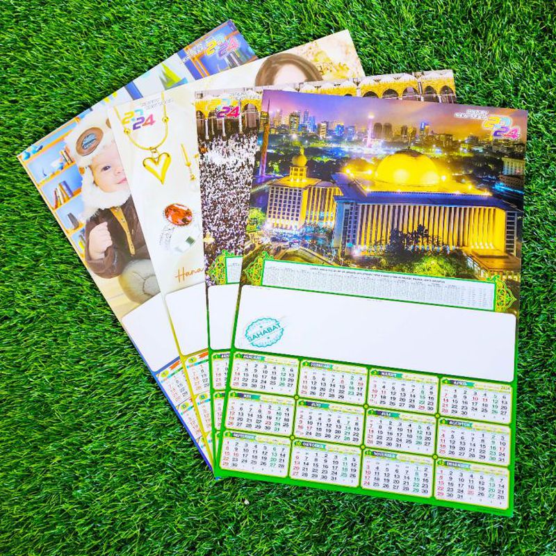 Cetak dan Desain Kalender Custom