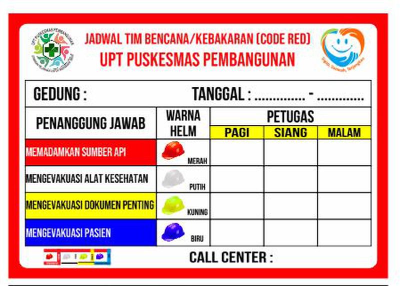 Jadwal Tim Bencana/Code Red Framelles