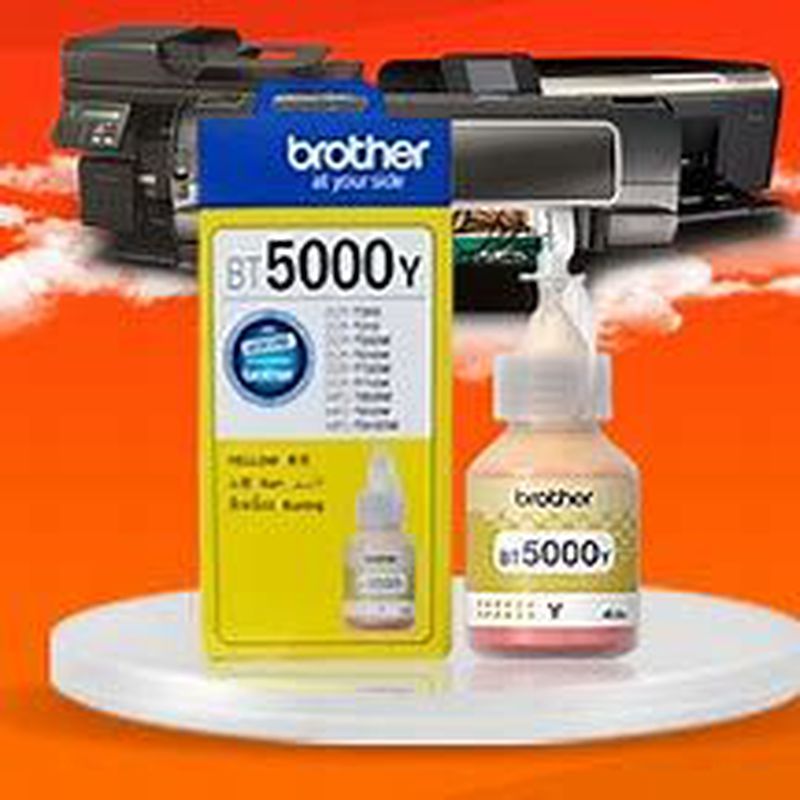 TINTA PRINT BROTHER BT 5000 Y - YELLOW DCP T310 T510W T710W MFC T810W T910W
