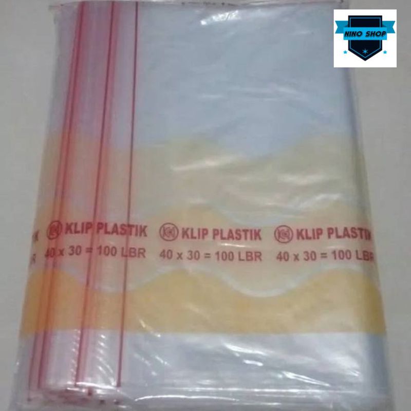Plastik Klip Besar Ziplock 30X40 cm isi 100pcs