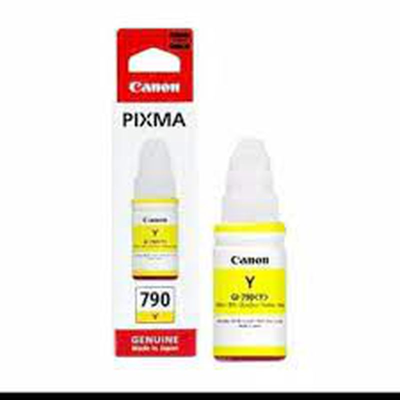 Tinta Pixma Canon 790 BK warna Kuning