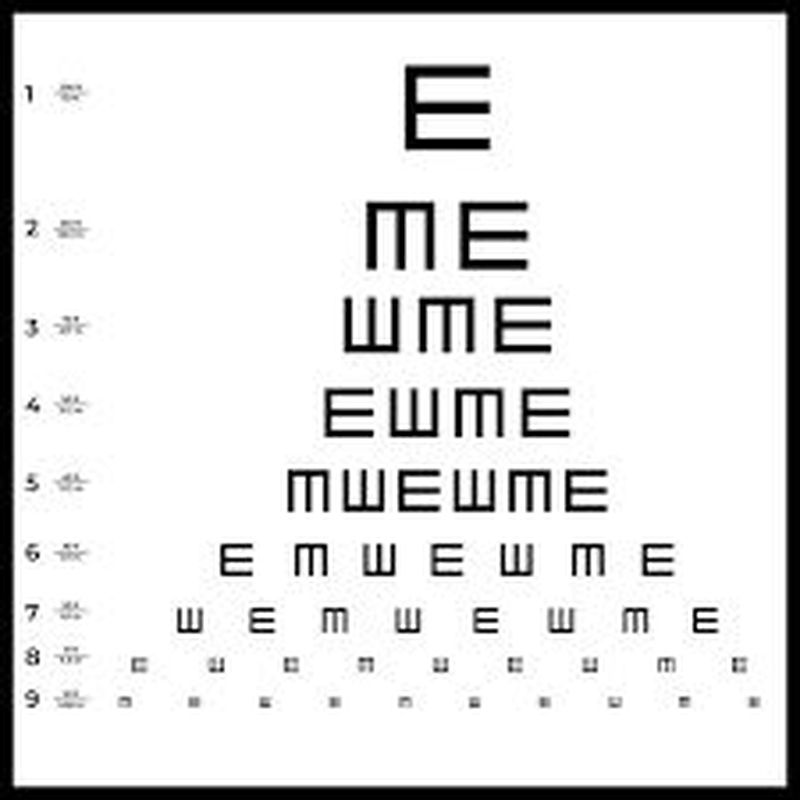 snellen chart huruf
