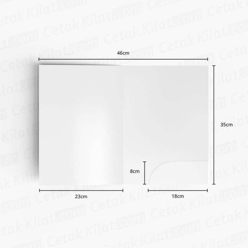 Map Folder Sertifikat Polos F4