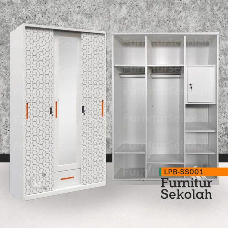 almari (lemari besi/metal)