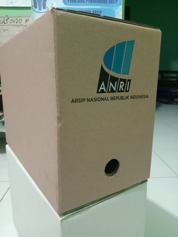 Box Penyimpanan Arsip - Cetak Label
