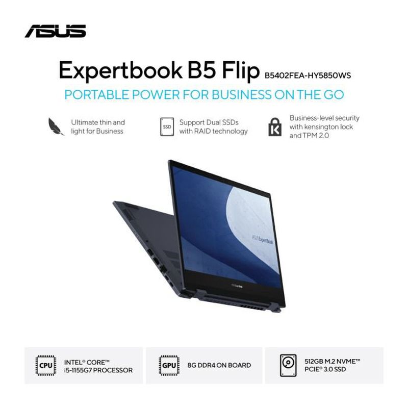 Laptop Asus Comm B5402FEA-HY5850WS, Ci5