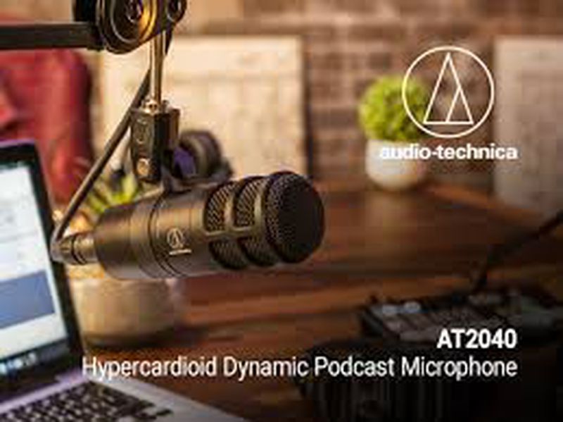 Audio-Technica AT2040 Hypercardioid Dynamic Podcast Microphone