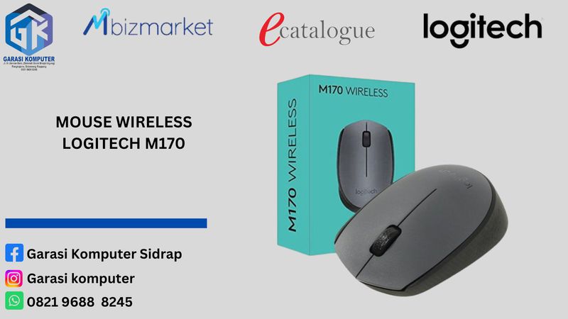 MOUSE WIRELESS LOGITECH M170