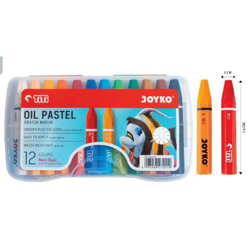pastel crayon isi 12