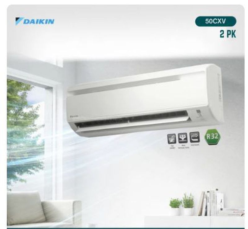 AC DAIKIN FTV 50 CXV14 RV 2 PK 50CXV14 R32 STANDARD (Plus Pemasangan ...