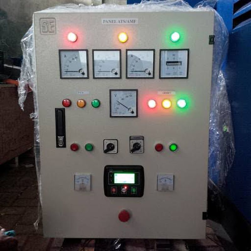 Pemeriksaan panel lampu lantai 1