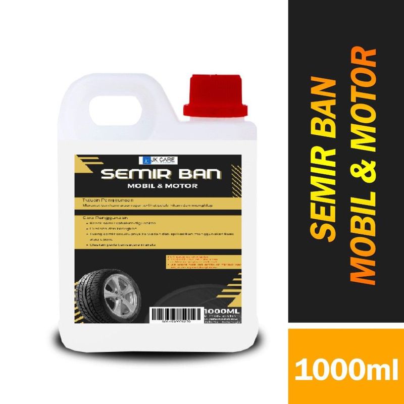 Semir Ban Pengkilap Ban & Penghitam Ban Mobil Motor 1 Liter PREMIUM
