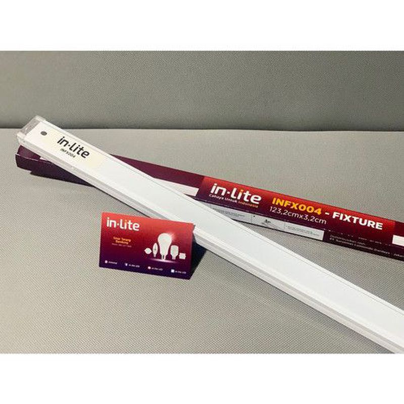 Kap Lampu TL Inlite LED T8 120cm