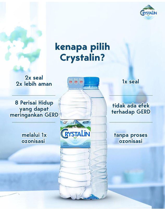 Crystalin Pet 600ml
