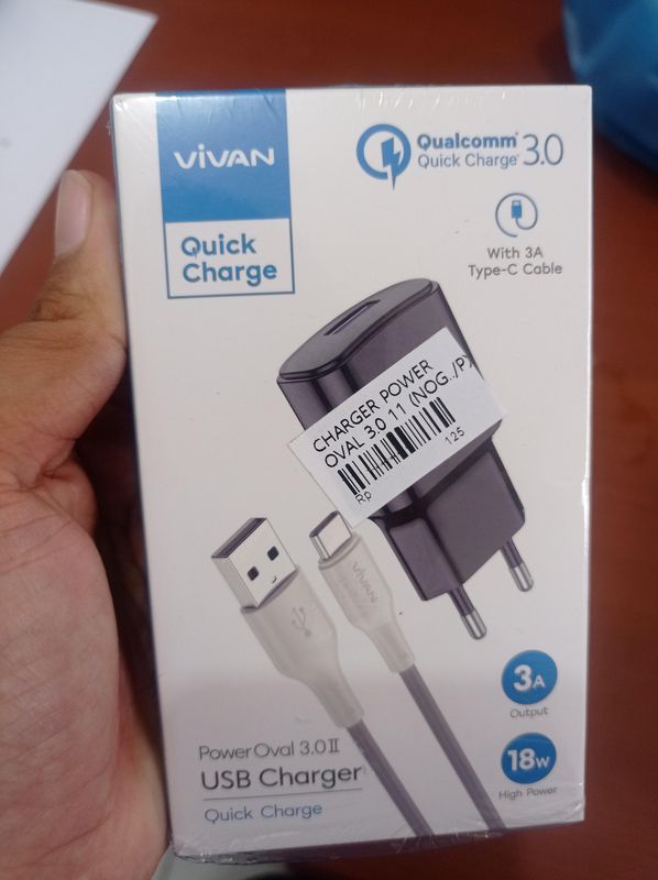 Charger Power Oval 3.0 II Vivan Type C