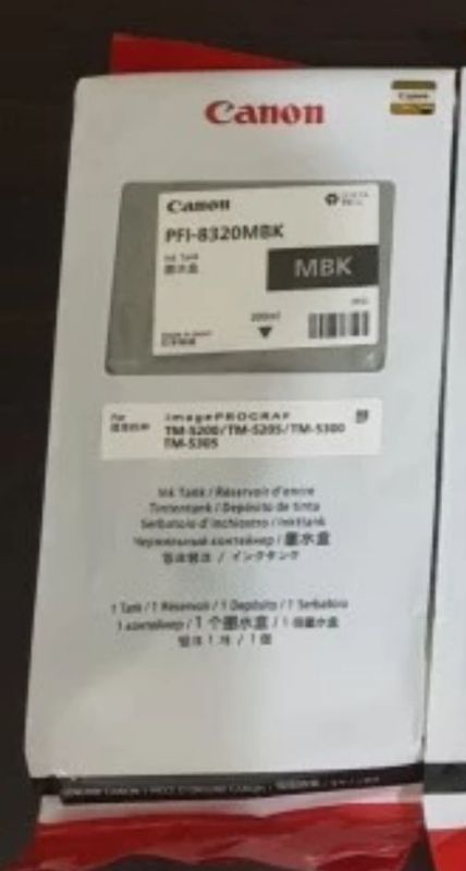 tinta plotter canon pfi 8320 tm 5300 MBK
