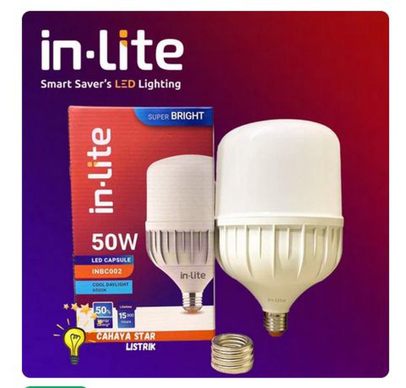 Lampu In-Lite LED Capsule Value 50W