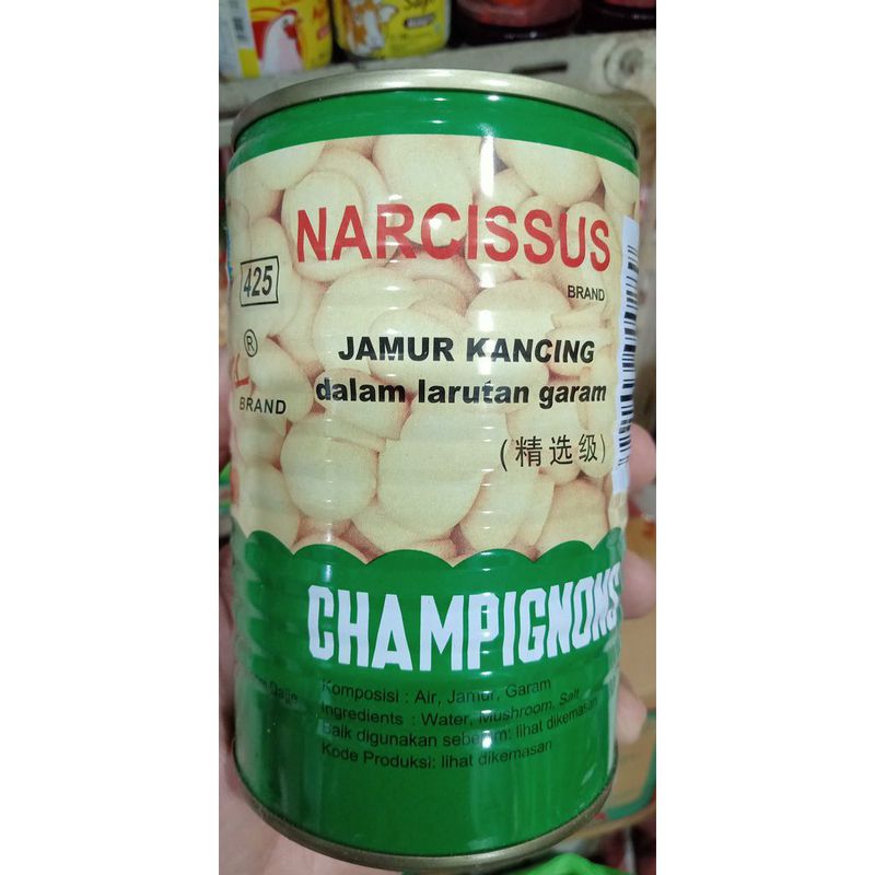 jamur kancing kaleng