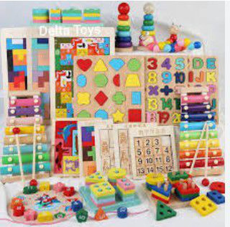 Paket Mainan Kayu Edukatif