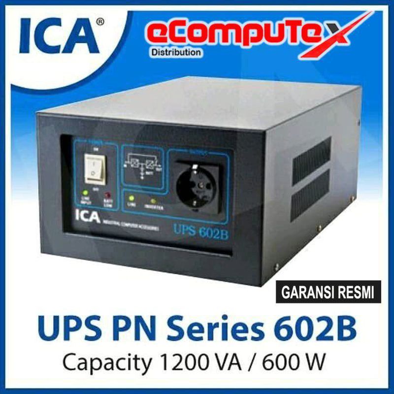 UPS ICA PN-602B PN602B 1200VA / 600 WATT PIONNER - TKDN RESMI