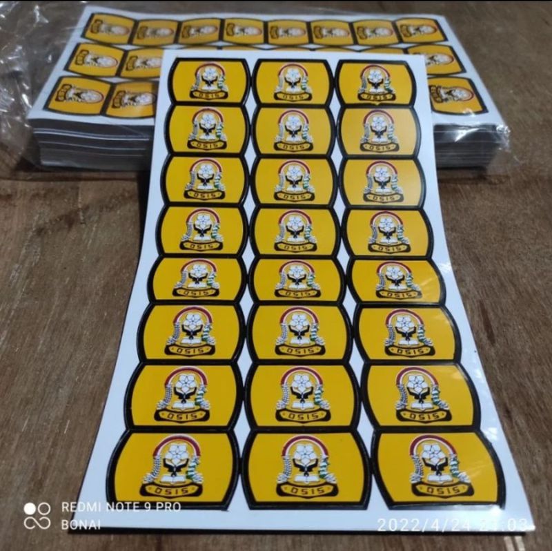 Cetak Logo Stiker SMK KAL 1