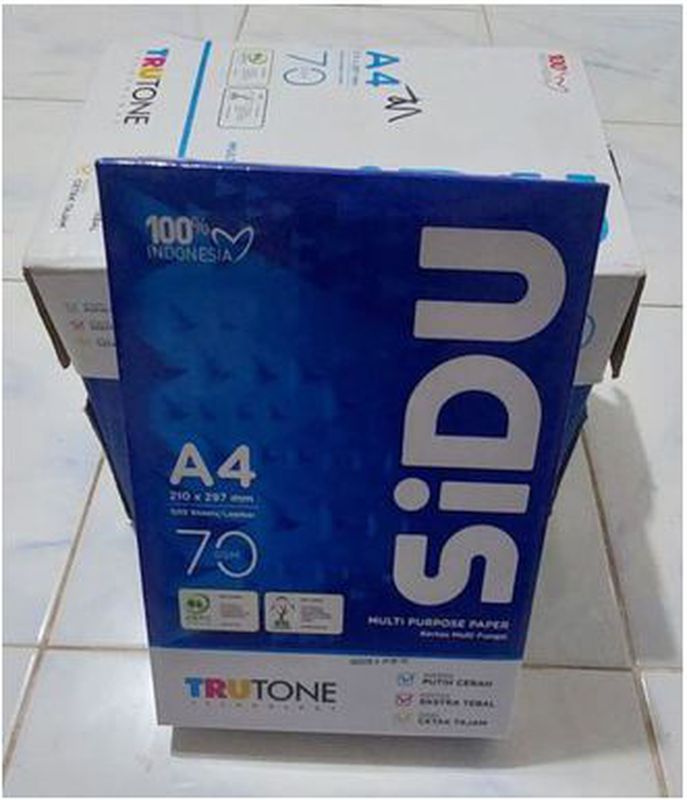 Paket ATK HVS (5 RIM), Kertas Sertifikat (2 Rim), Tinta Print 1 set
