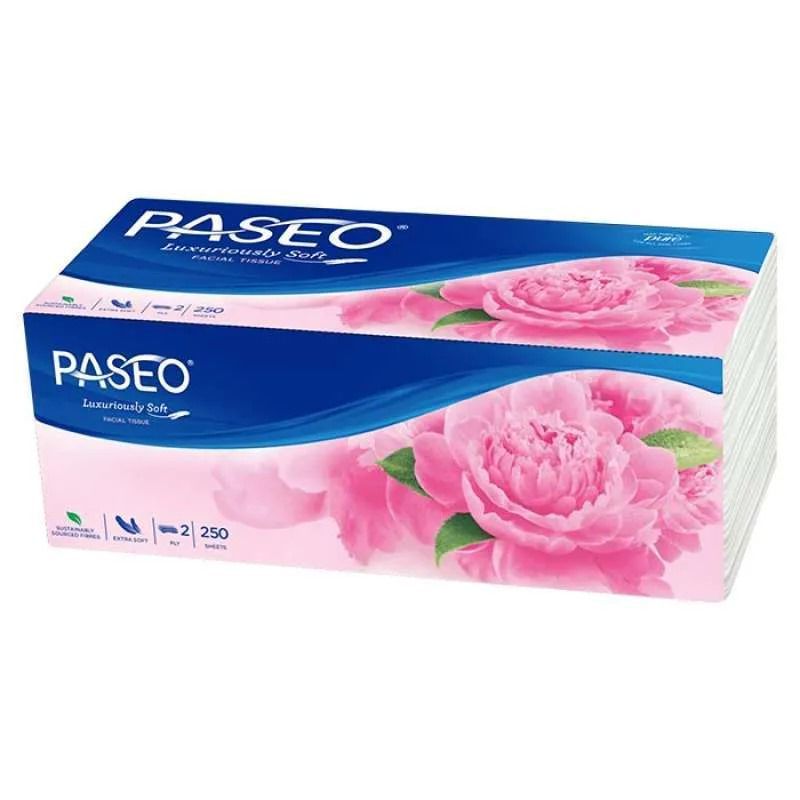 Paseo Elegant Tissue Wajah Soft Pack 250 Sheets