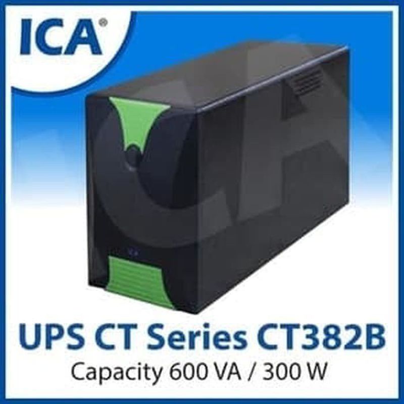 UPS ICA CT-382B CT382B 600VA / 300WATT INTERACTIVE - TKDN RESMI