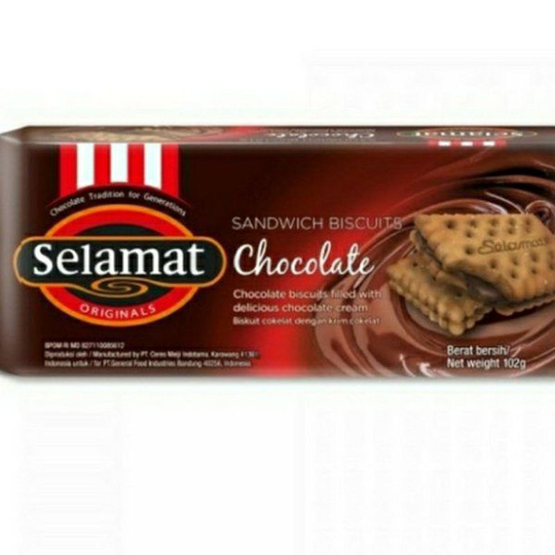 SELAMAT BISC COKLAT 102GR