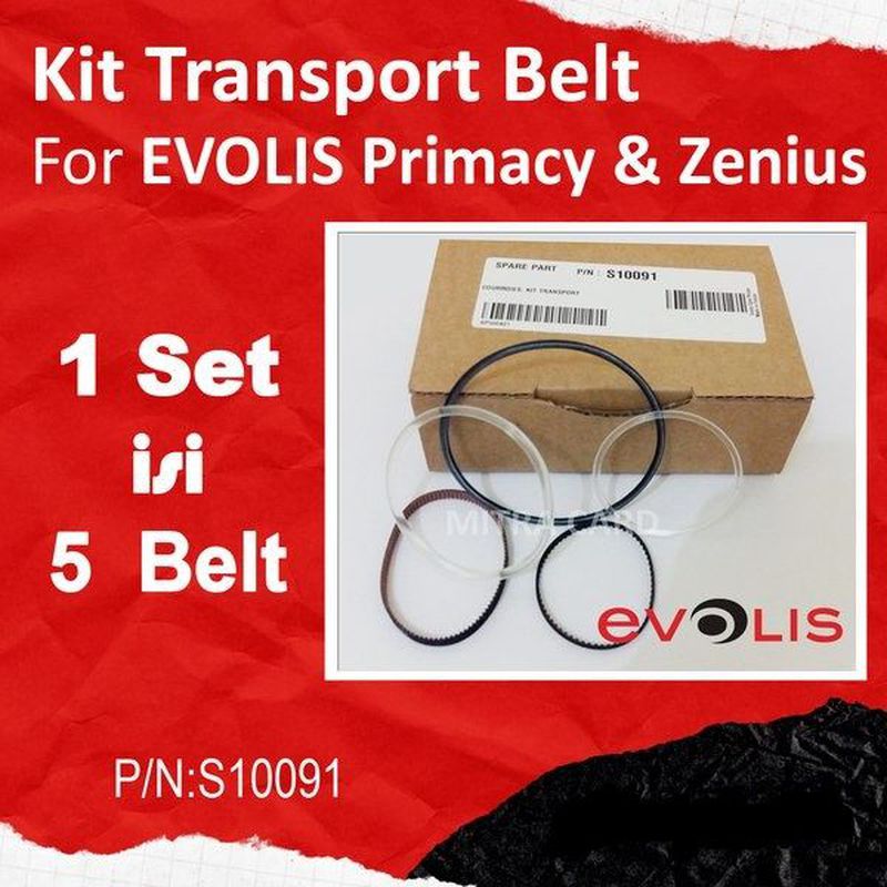 O Ring Kit Transport Belt Evolis Primacy
