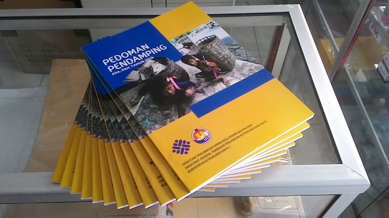 Buku Soft Cover 40 Halaman Print Laser