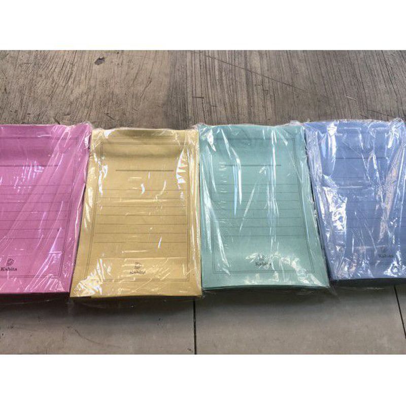 Map Kertas Folio merk Kabita - Biru