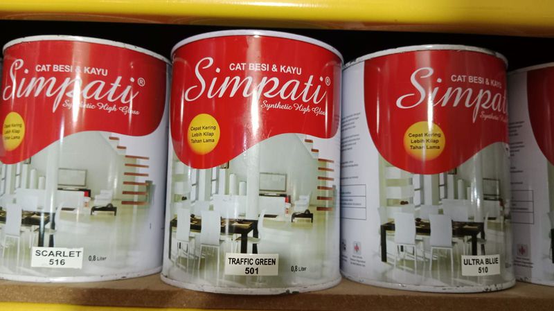 Cat Minyak Simpati 1 Liter - Jade Green 506