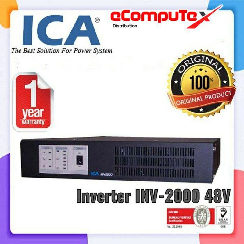 INVERTER ICA INV-2000 INV2000 2000VA RACK MOUNT INVERTER - GARANSI RESMI