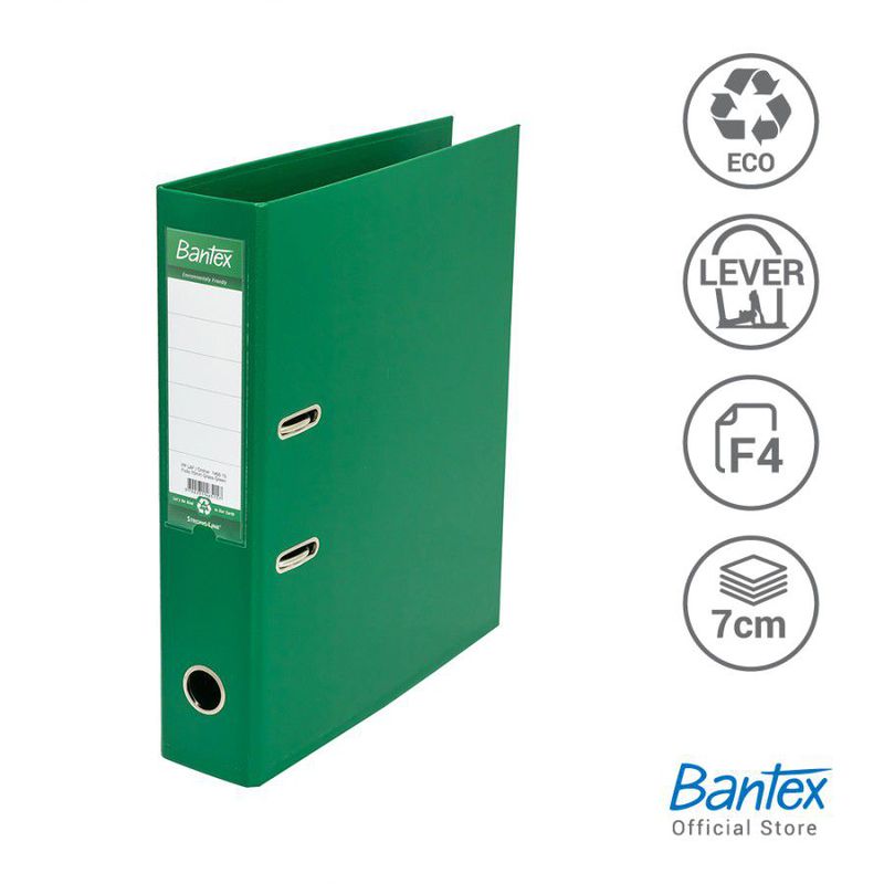 Bantex 1465-15 Ordner FC 7 cm Grass Green