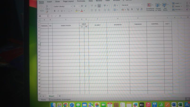 REGISTER PENCABUTAN GIGI