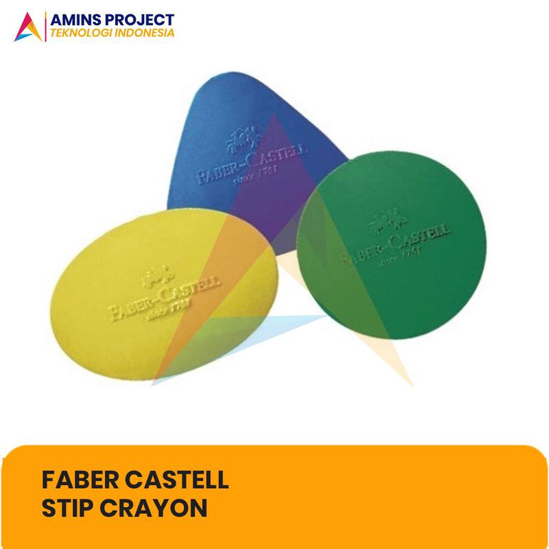 ERASER / PENGHAPUS / STIP CRAYON FABER CASTELL MURAH