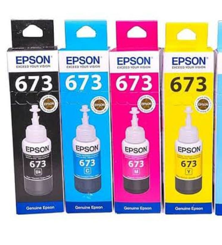 Tinta Printer Epson 673 - Kuning