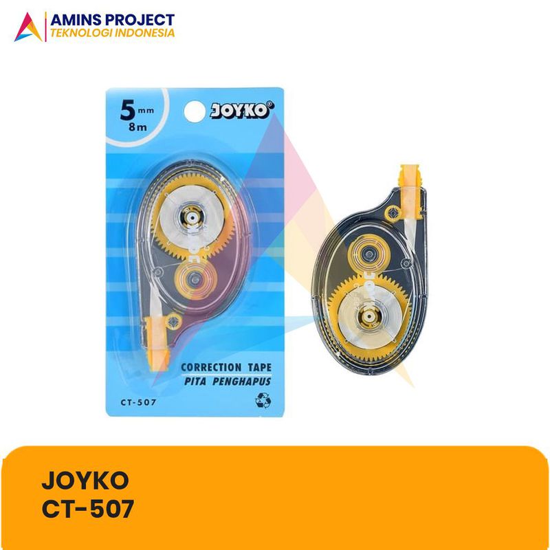 CORRECTION TAPE / STIPO KERTAS JOYKO CT-507 (1 PCS) MURAH