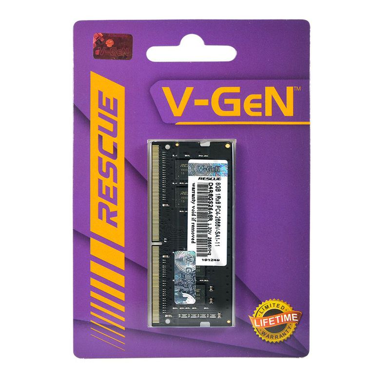 RAM V-GEN SODDIM DDR4 8GB PC 3200