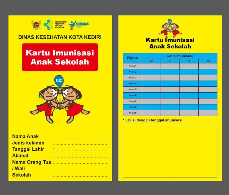 Kartu Imunisasi