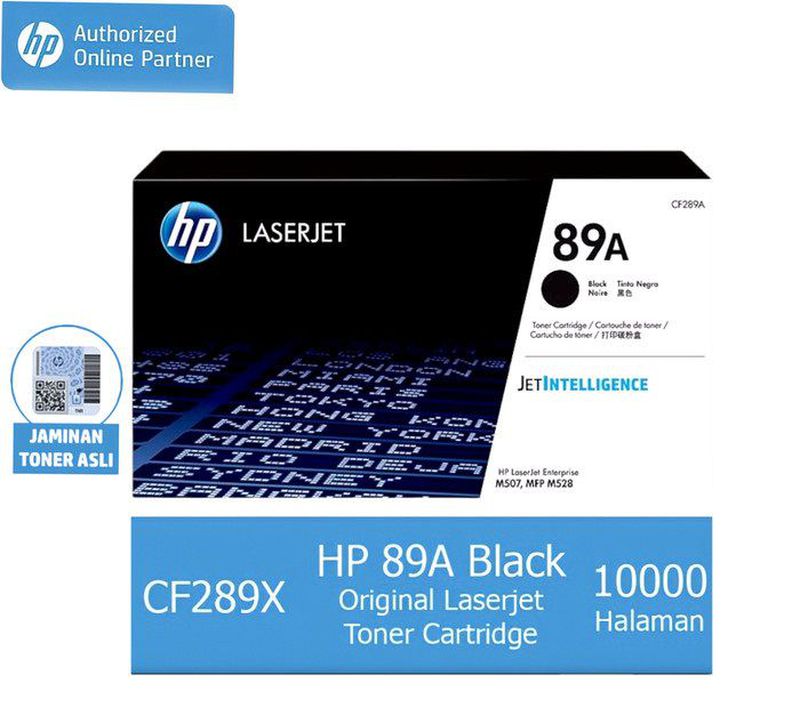 Cartridge Toner Hp Laserjet 89A CF289A Black Original
