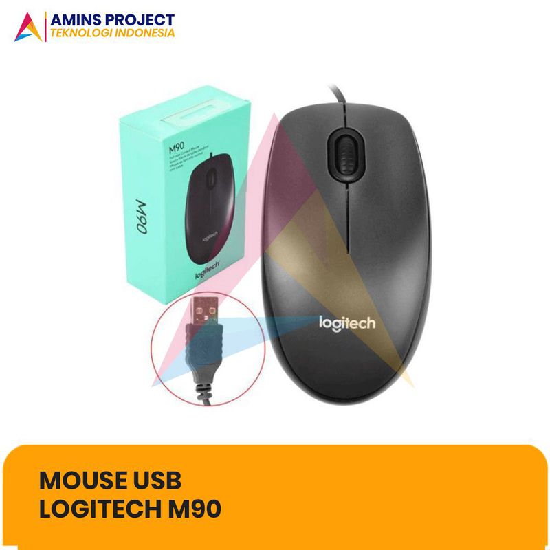MOUSE USB LOGITECH M90