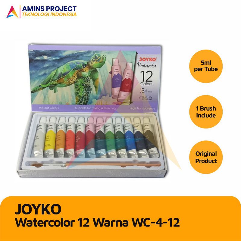 CAT AIR / WATERCOLOR JOYKO WC-4 (1 SET) MURAH