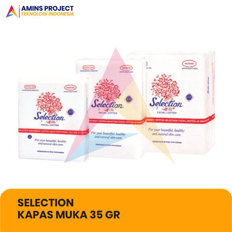 KAPAS MUKA / KAPAS WAJAH SELECTION 35 GRAM MURAH